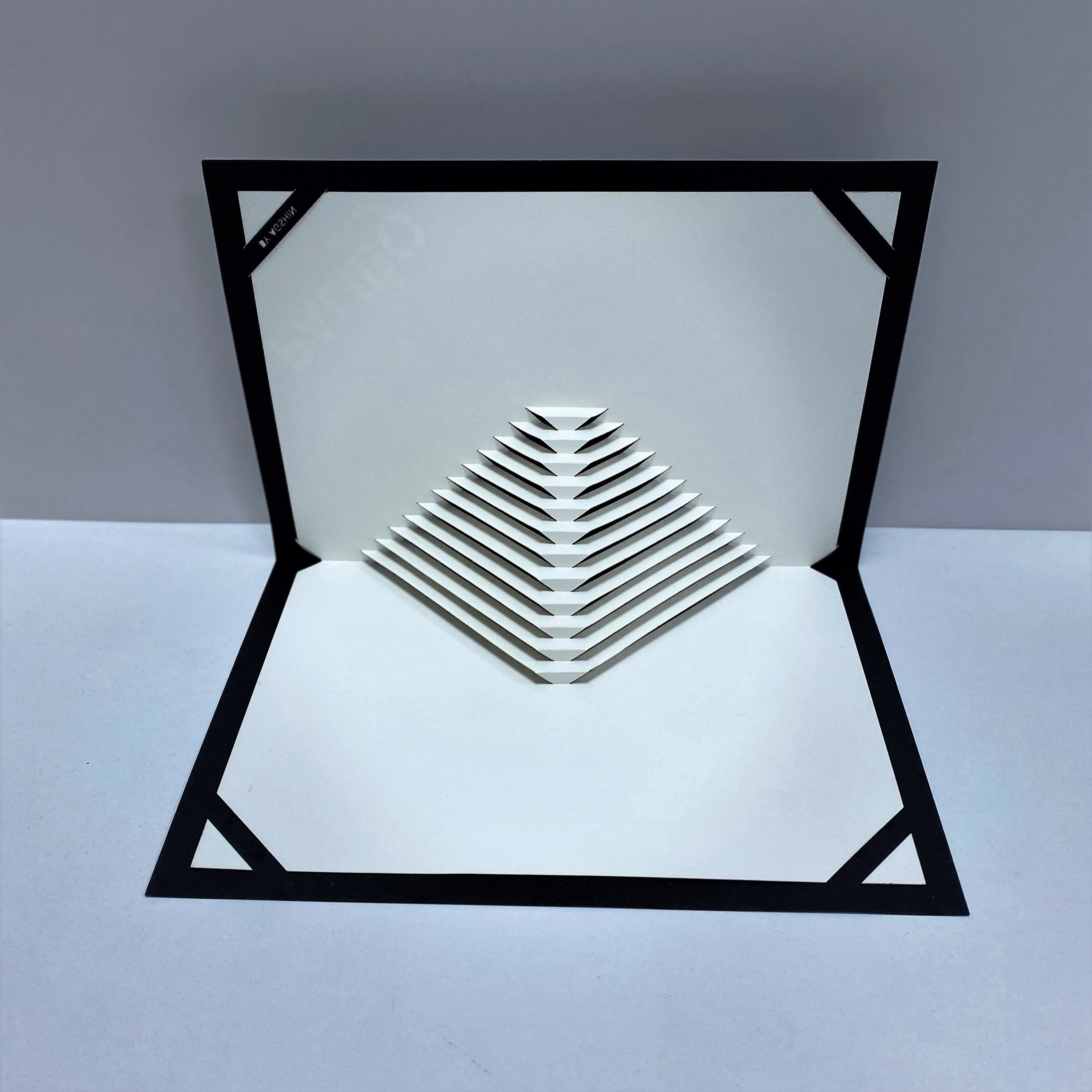DIY Pop up Card Templates, Architectural Kirigami, 3d Origamic ...