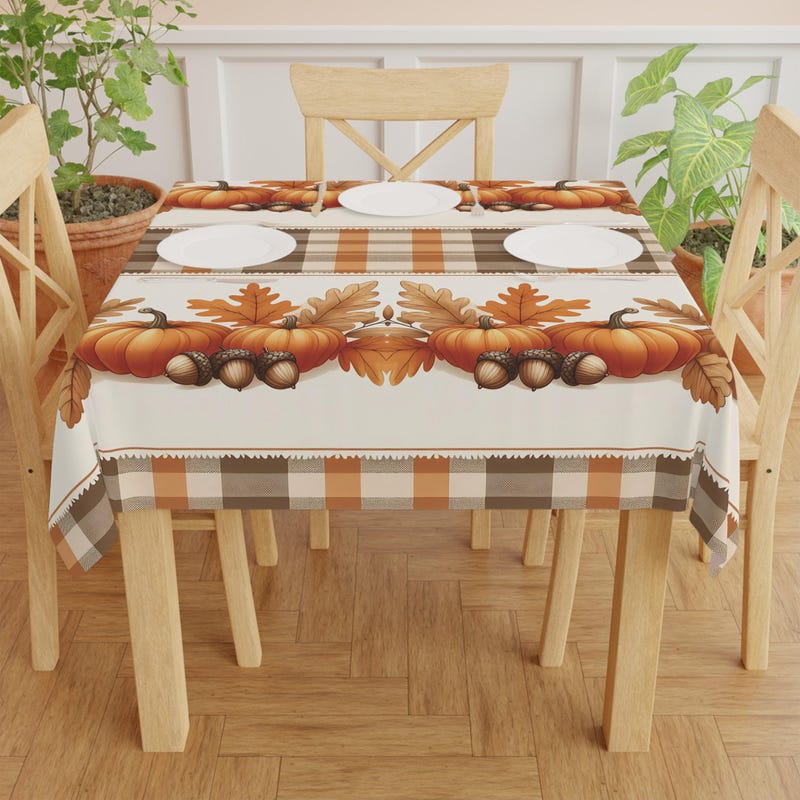Fall Tablecloth - Etsy