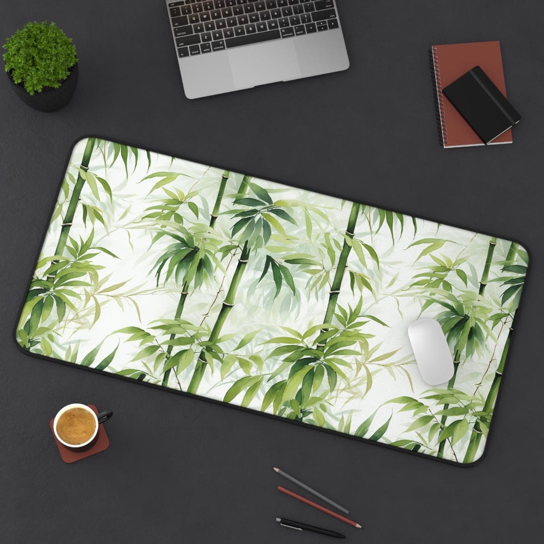 Japanese Bamboo, Bamboo Plant, Bamboo, Desk Mat, Mousepad, Desk Pad ...