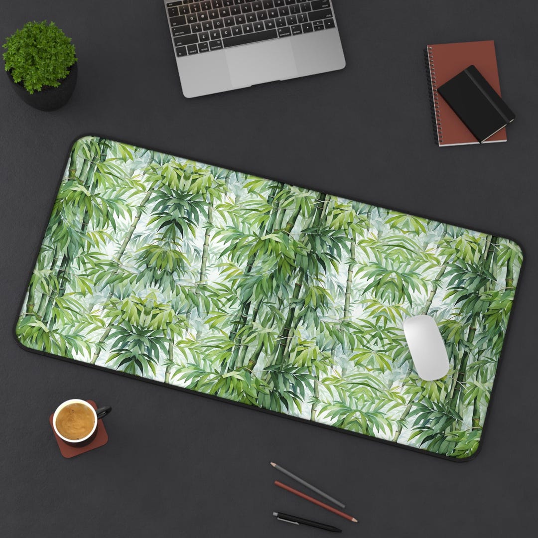 Japanese Bamboo, Bamboo Plant, Bamboo, Desk Mat, Mousepad, Desk Pad ...