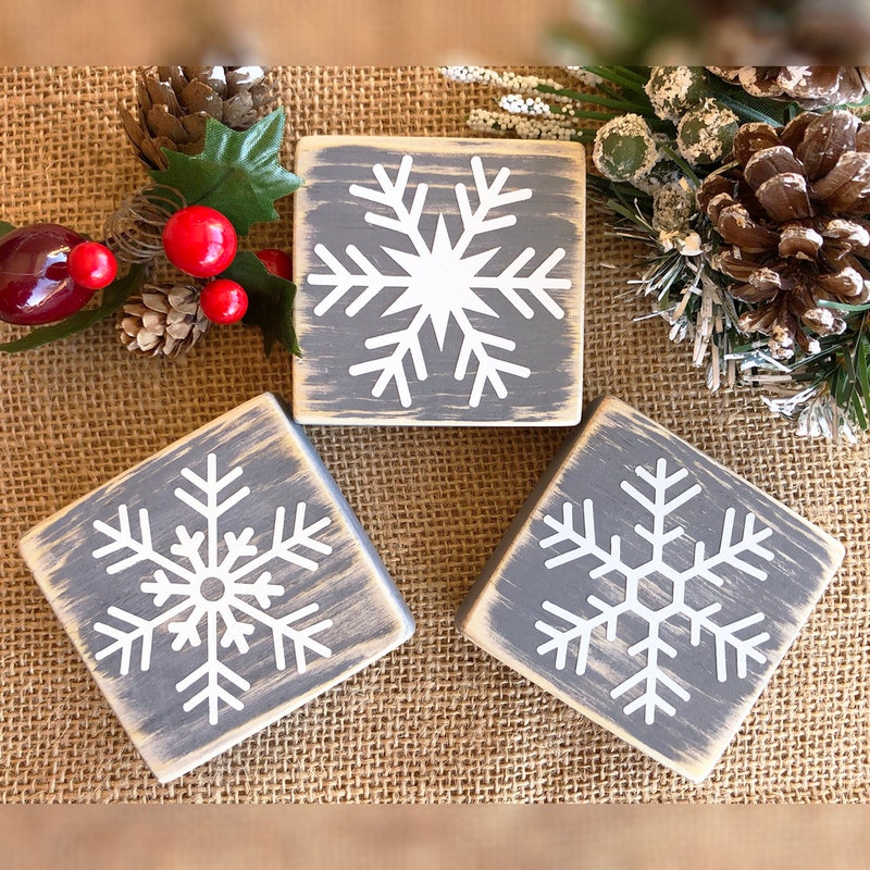 Rustic Winter Decor - Etsy