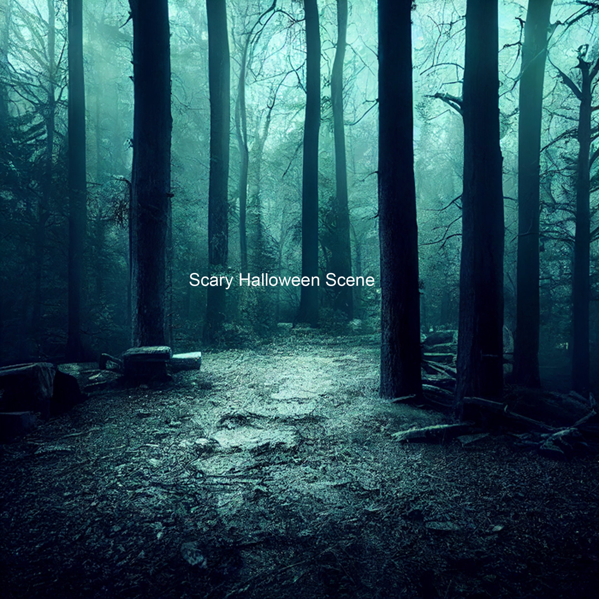 Scary Halloween Scenes - 33 Mega Pack - Digital Images, DIGITAL ...