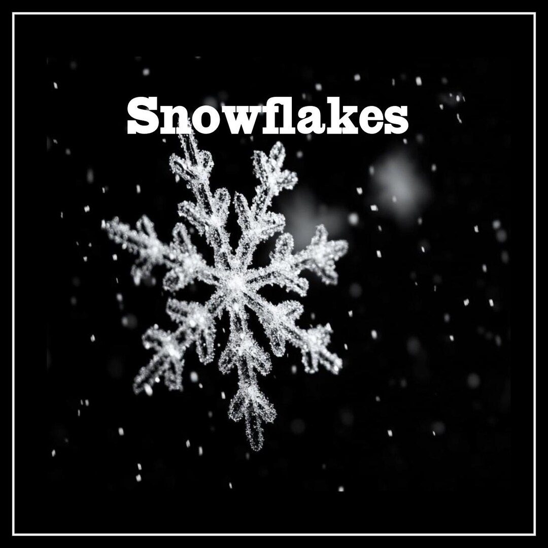 Snowflakes Overlays (transparent Pngs) - Digital Download for Photoshop ...