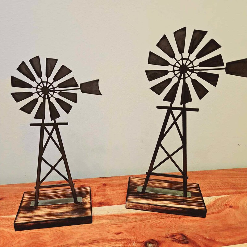 Metal Windmill - Etsy