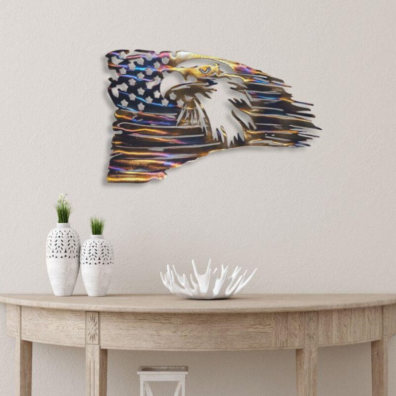 Metal American Flag - Etsy