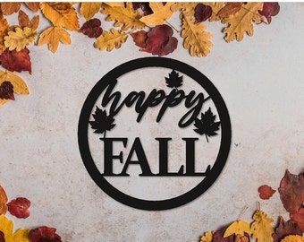 Fall Metal Art - Etsy