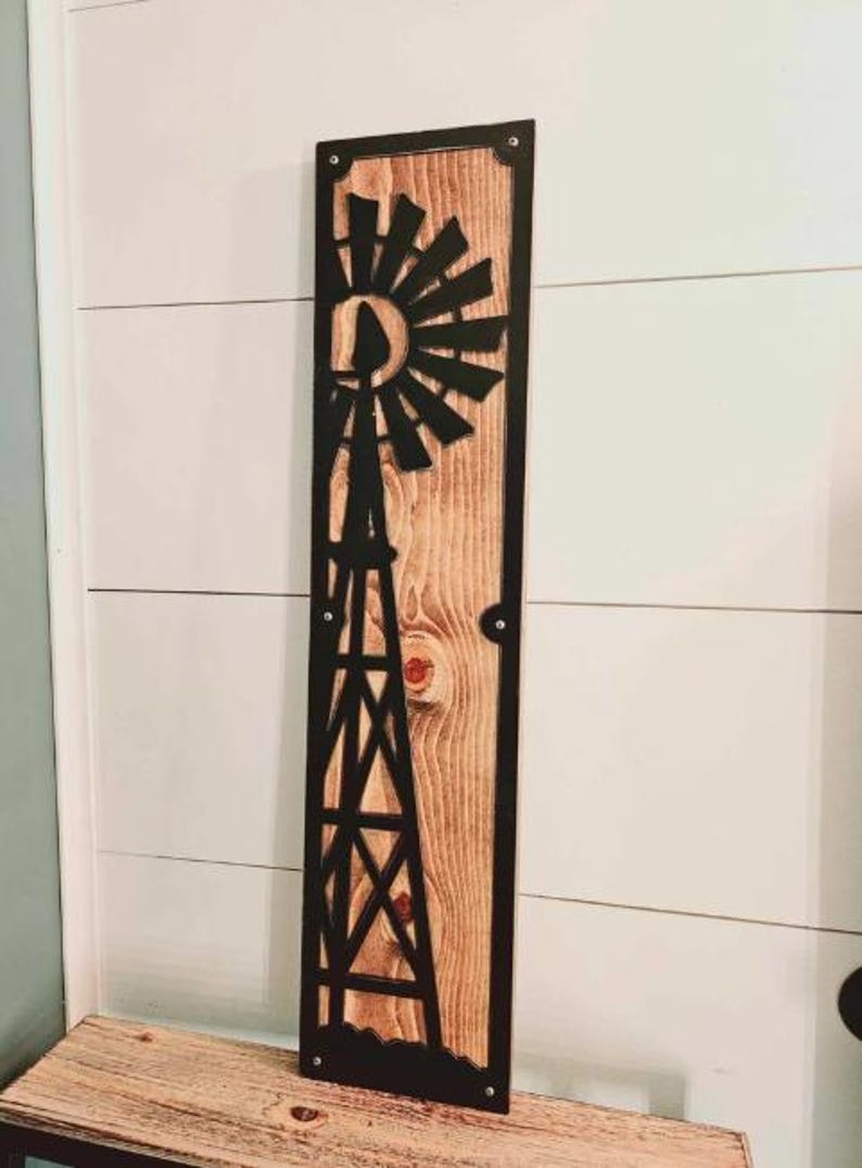 Windmill Sign Svg/dxf Files for CNC Plasma - Metal Your Way Digital ...