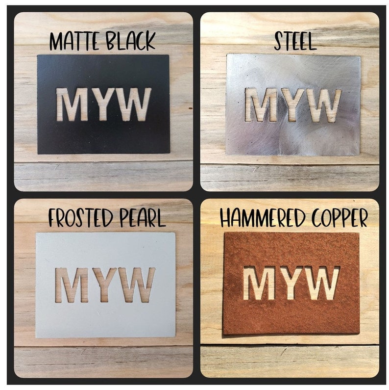 Personalized Rustic Cabin With Mountains Metal Sign | Custom Metal Sign ...