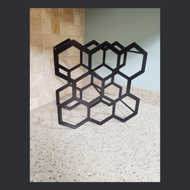 Modern Wine Rack - Etsy