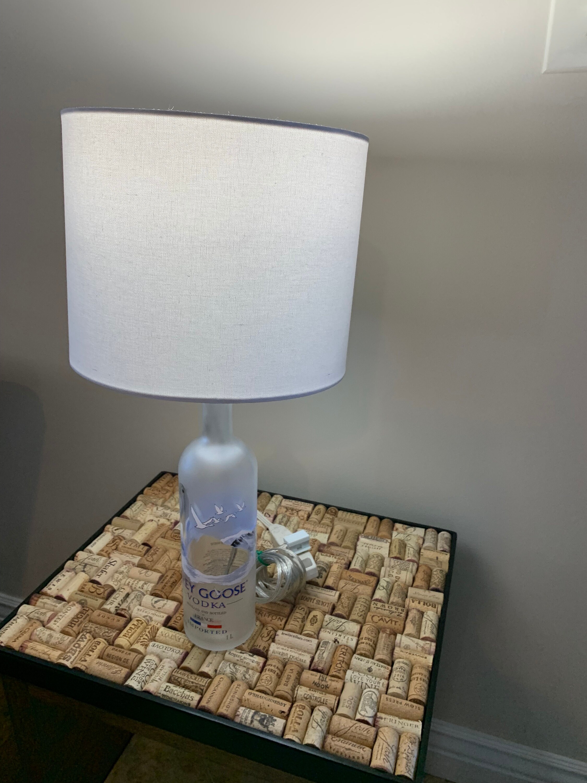 Grey Goose Bottle Lamp - Etsy