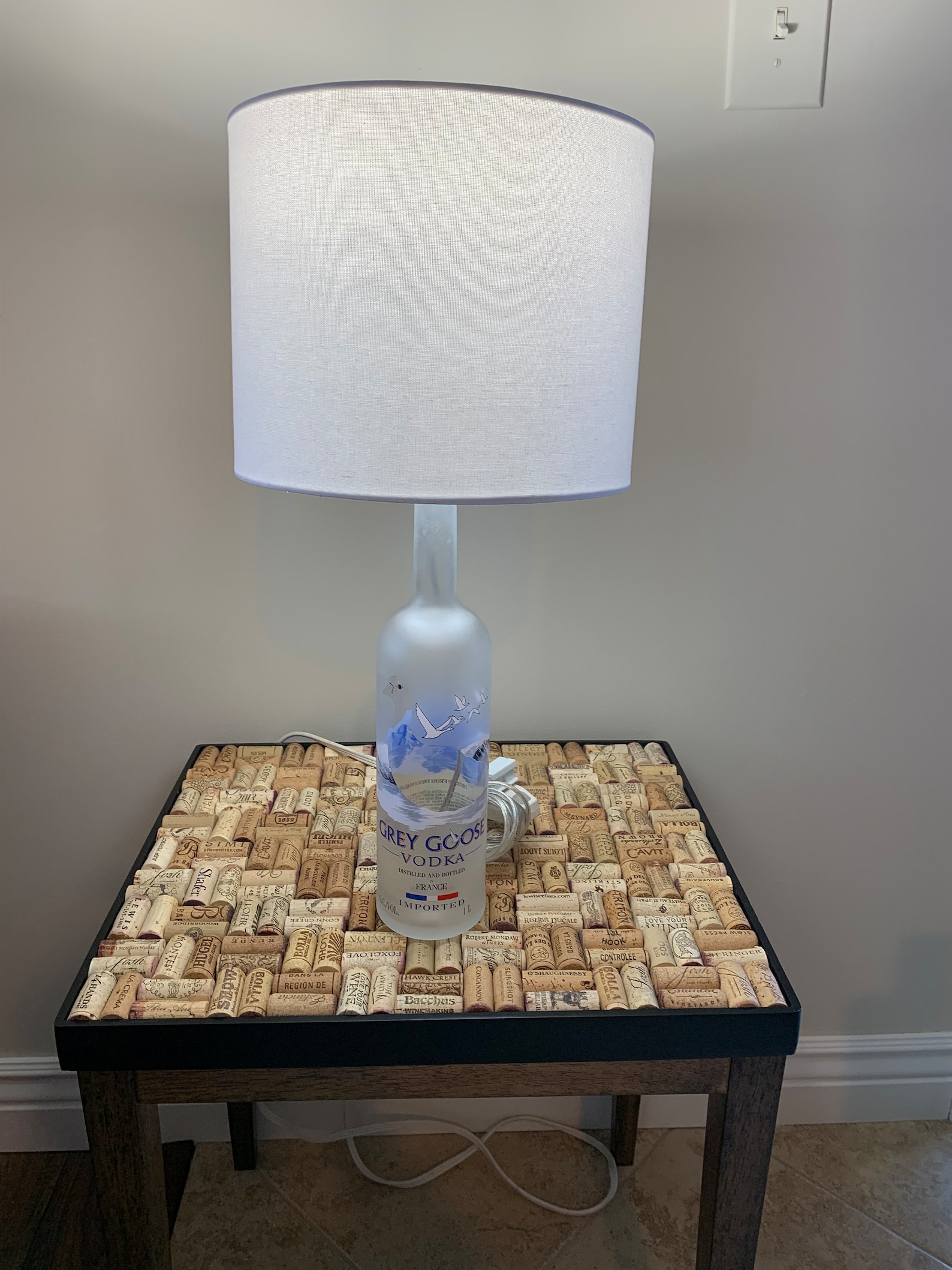 Grey Goose Bottle Lamp - Etsy