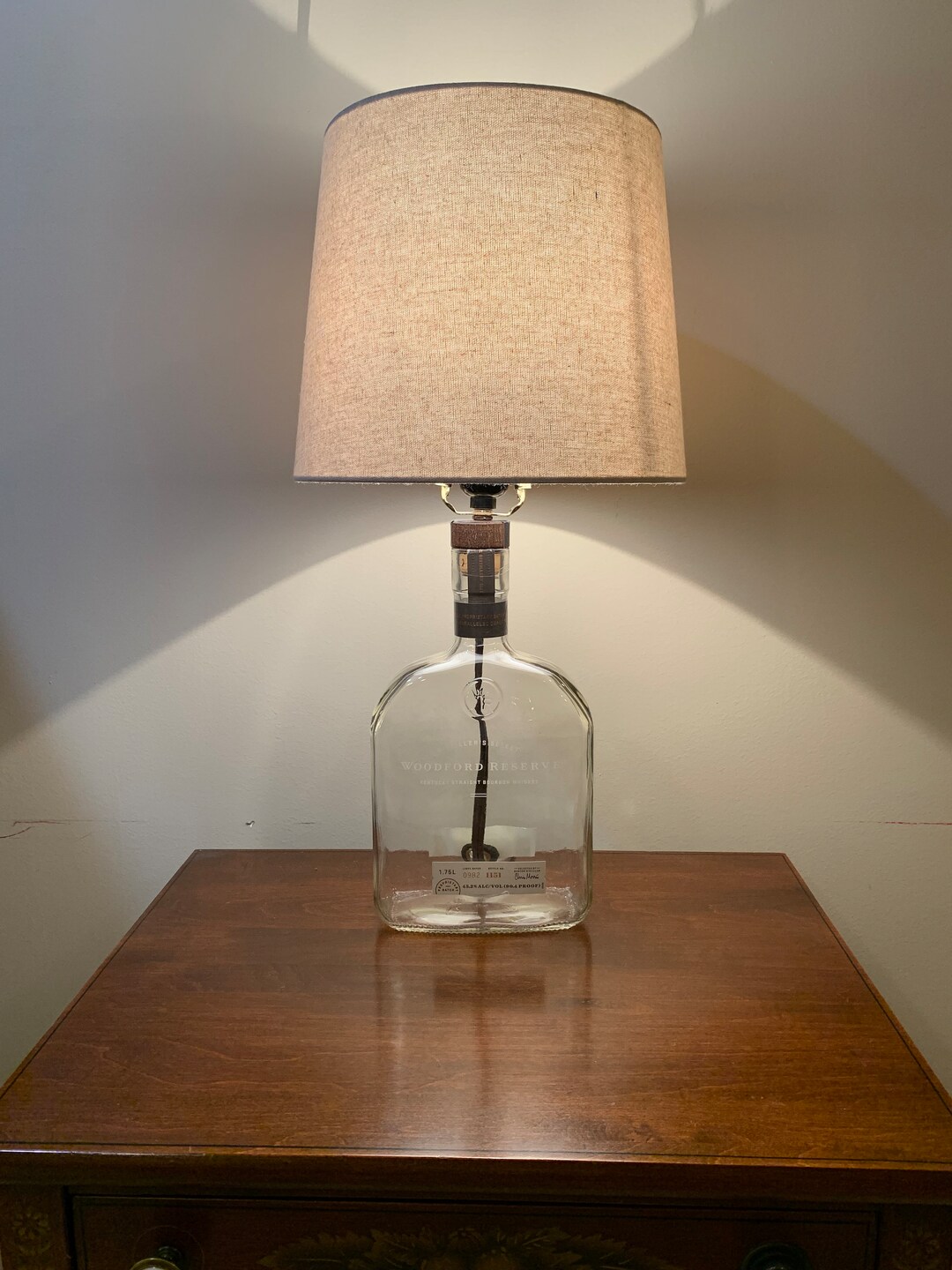 Woodford Reserve 1.75L Bottle Lamp - Etsy