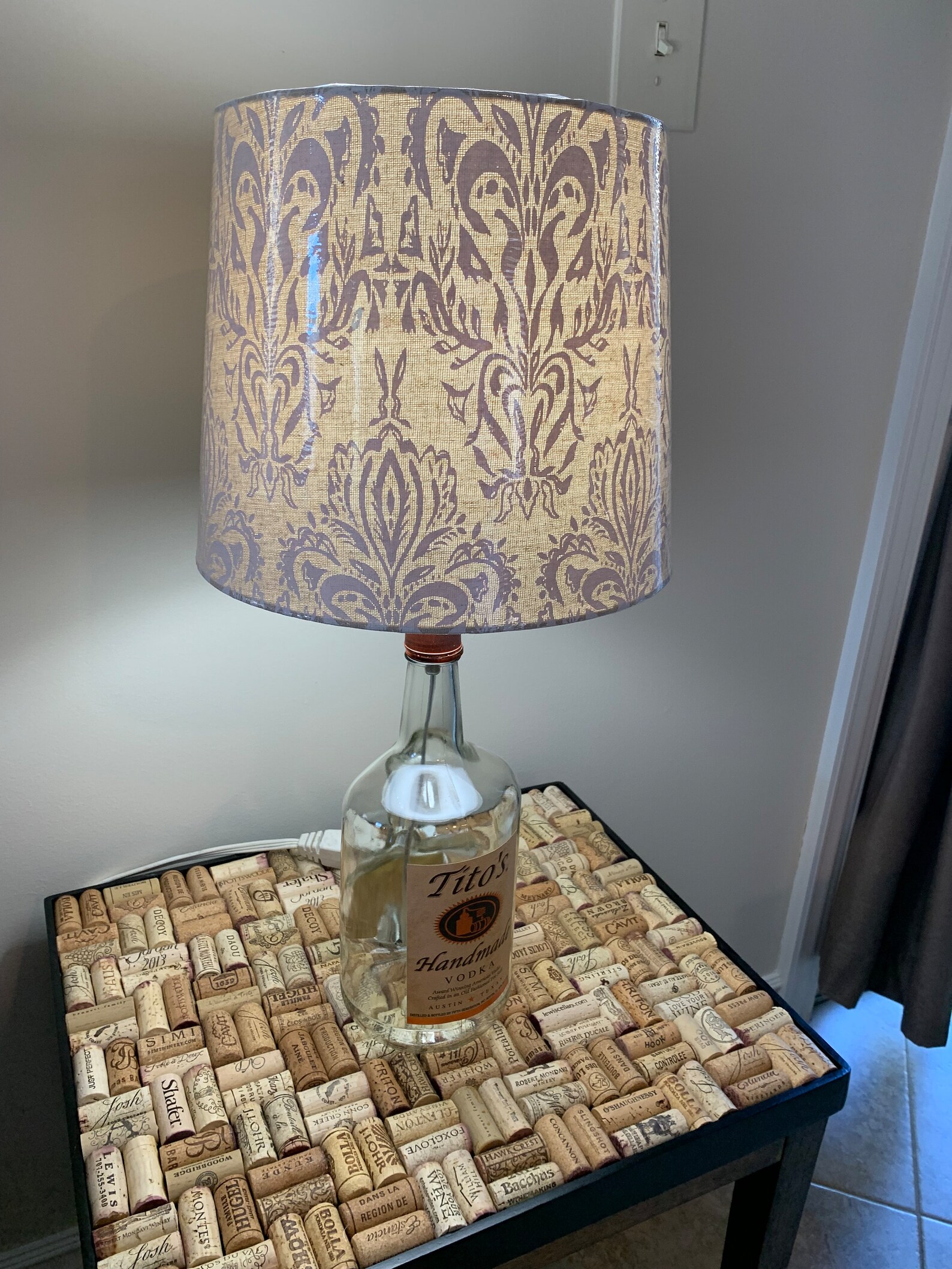 Tito's Handmade Vodka Bottle Lamp - Etsy