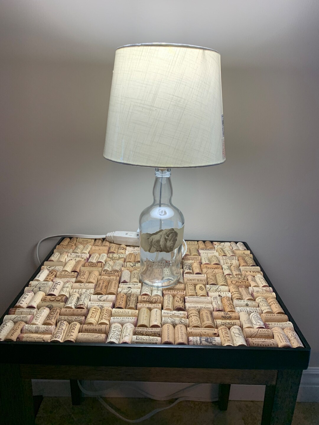 Buffalo Trace Bottle Lamp - Etsy