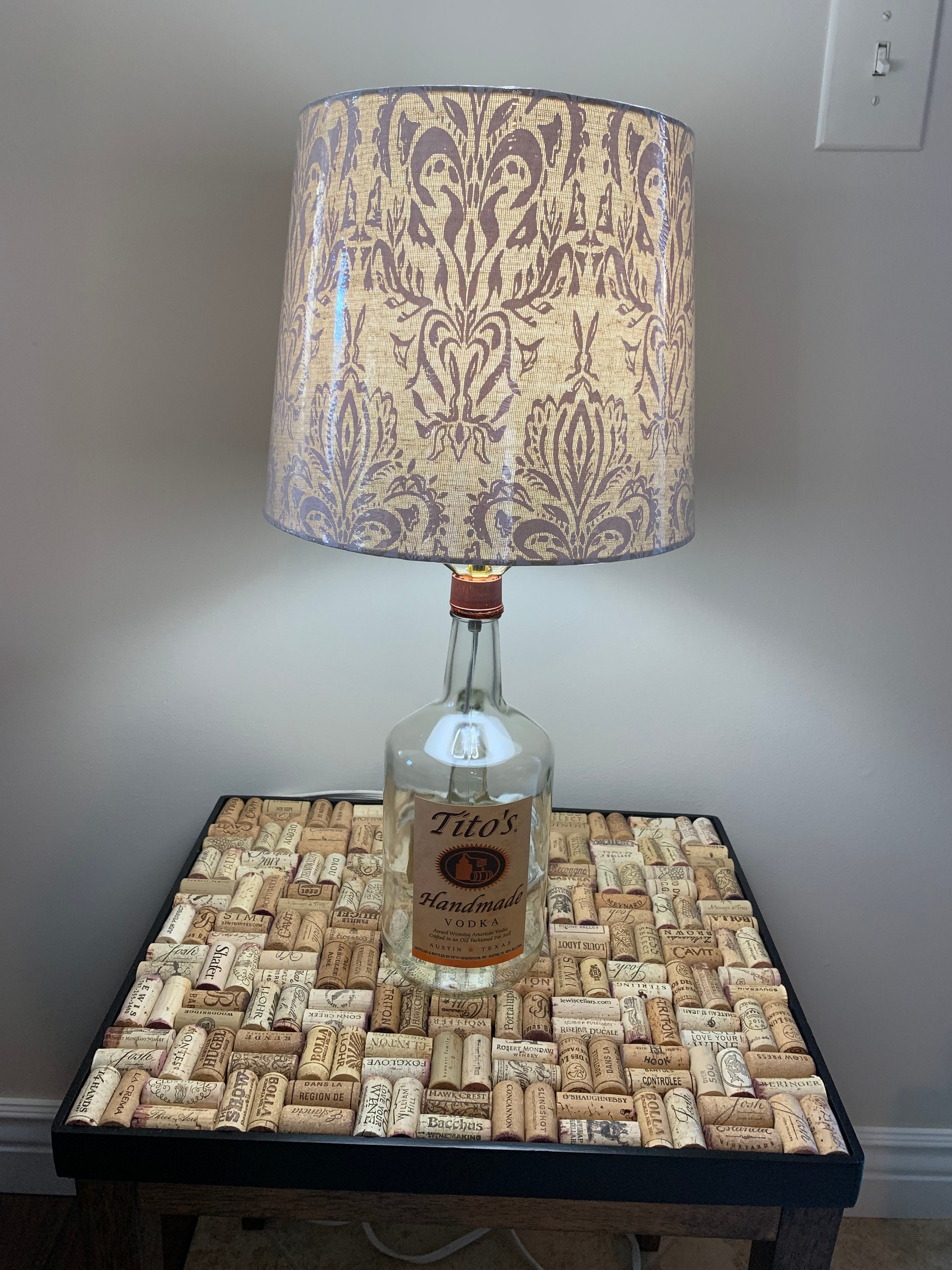 Tito's Handmade Vodka Bottle Lamp - Etsy
