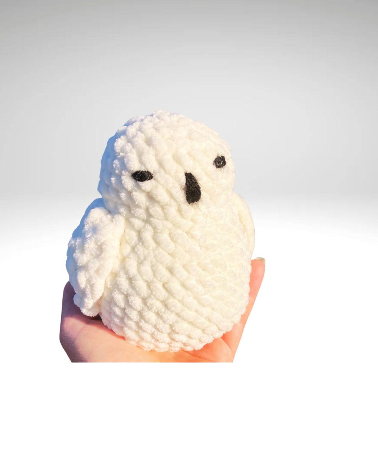 No Sew Snowy Owl PDF Pattern, Market Friendly PDF Crochet Amigurumi ...
