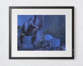 Jurassic Park Wall - Etsy