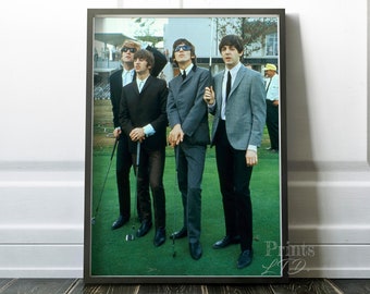Beatles Golfing Art - Etsy