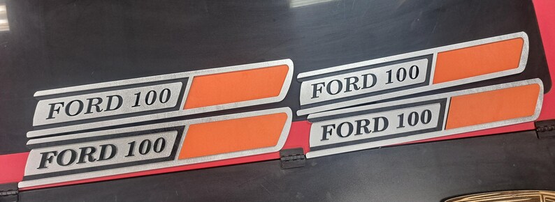 70s F100 Hood Emblem Svg File - Etsy