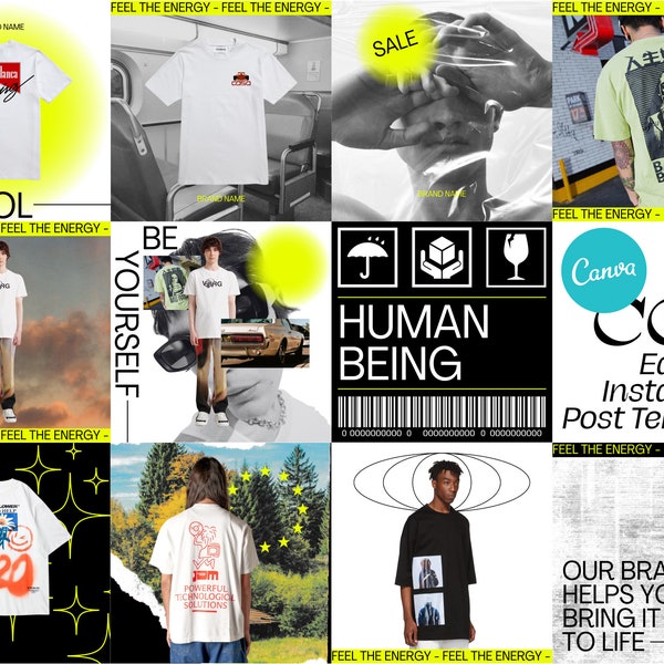 Canva Cool Template - Etsy