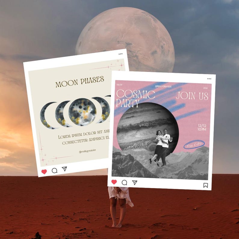 Astrology Social Media Posts, Astrology Instagram Posts Templates ...