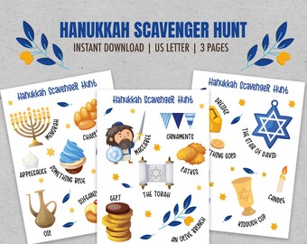 Jewish Scavenger Hunt - Etsy