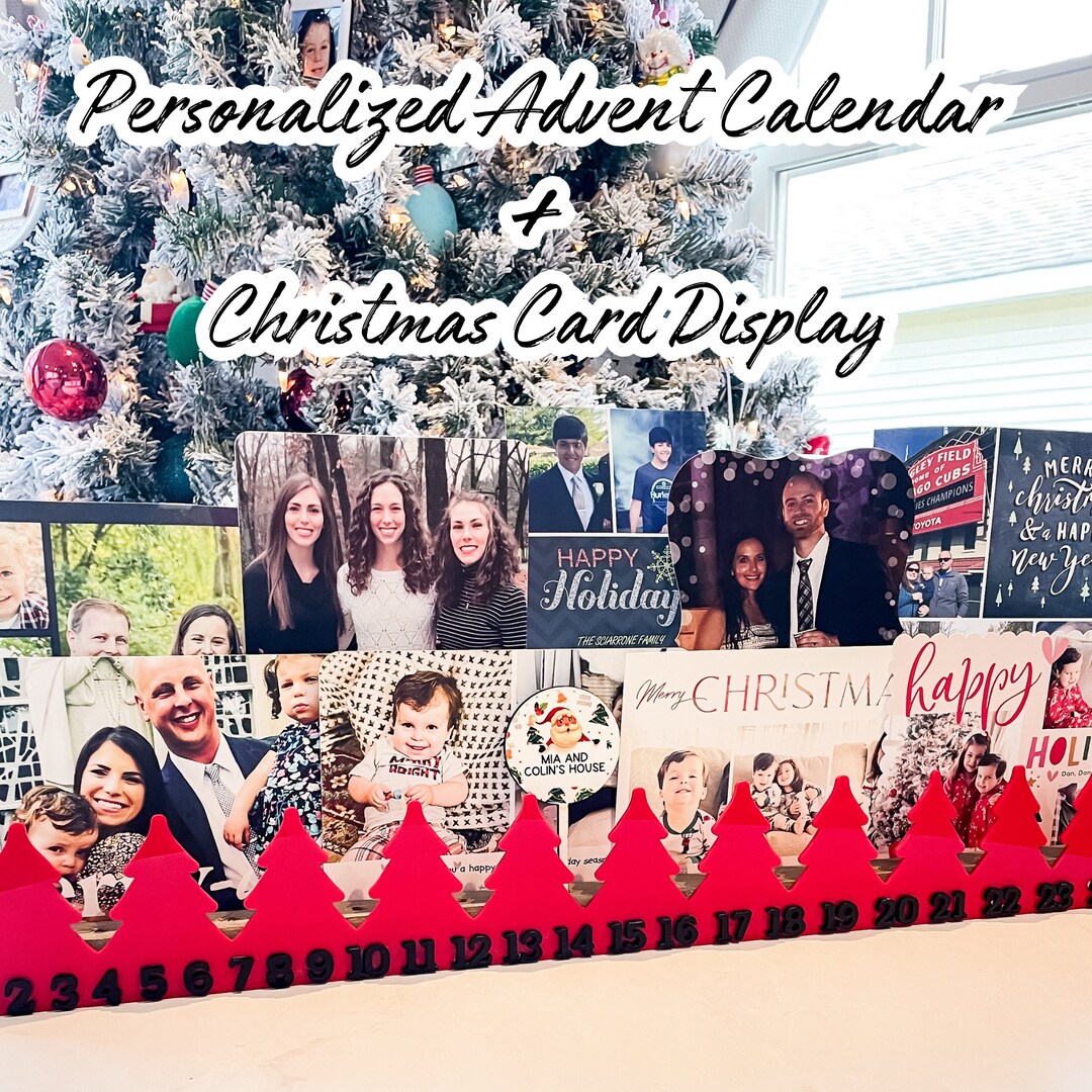 Advent Calendar for Kids, Personalized Advent Calendar, Christmas Card ...