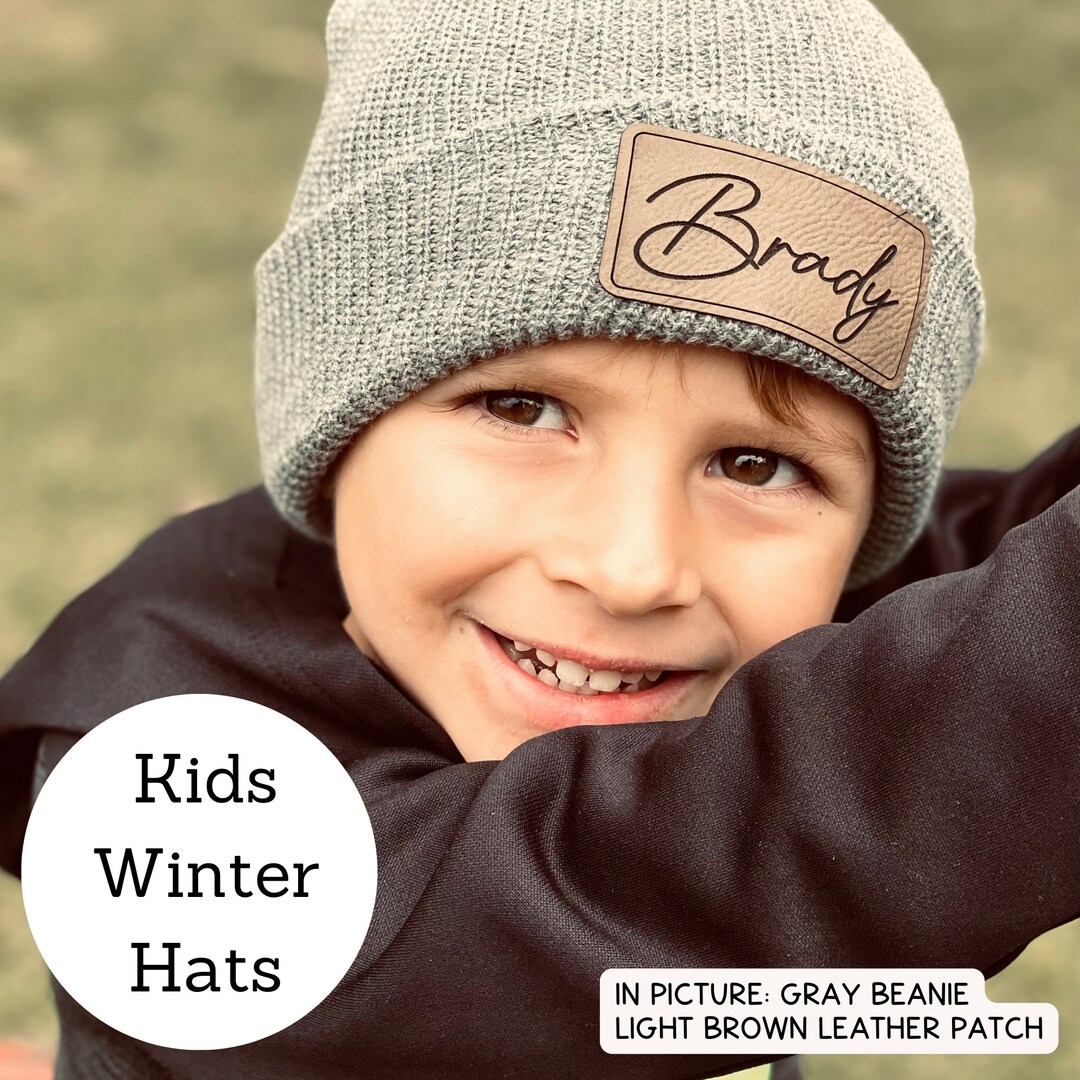 Custom Beanie, Custom Winter Hat, Custom Winter Hats Kids, Personalized ...