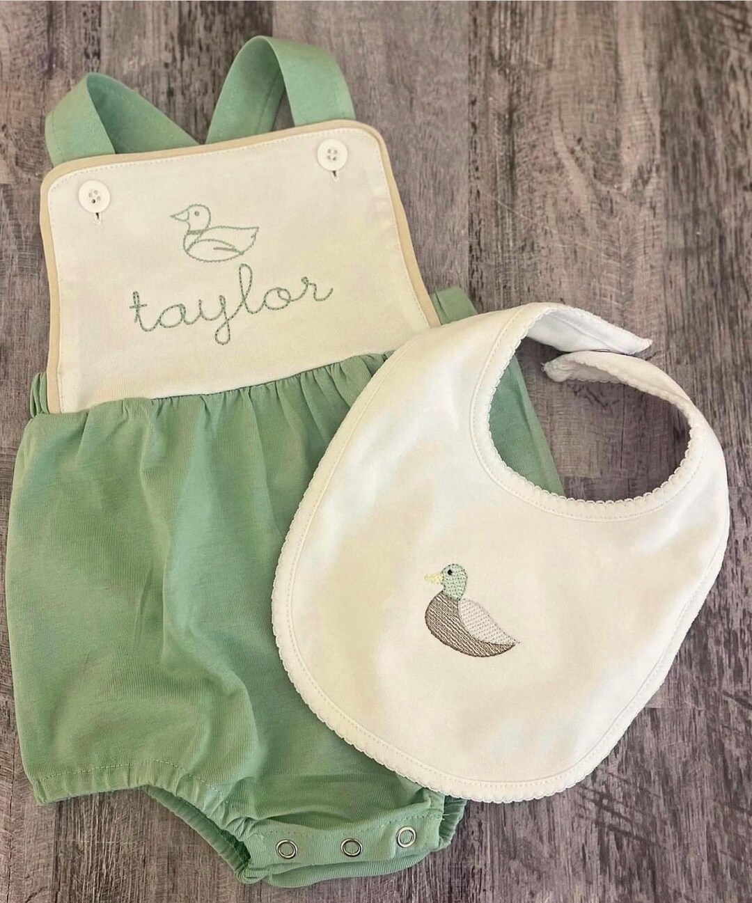 Boy Mallard Bubble, Boys Mallard Theme Bubble, Monogram Sunsuit , Boy ...