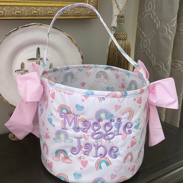 Girls Easter Basket - Etsy