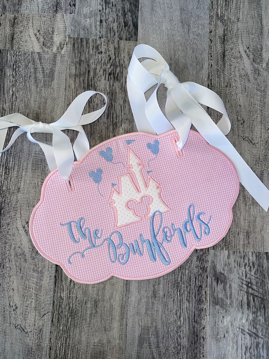Castle Stroller Tag / Princess Tag / Stroller Tag / Mouse Stroller Tag ...