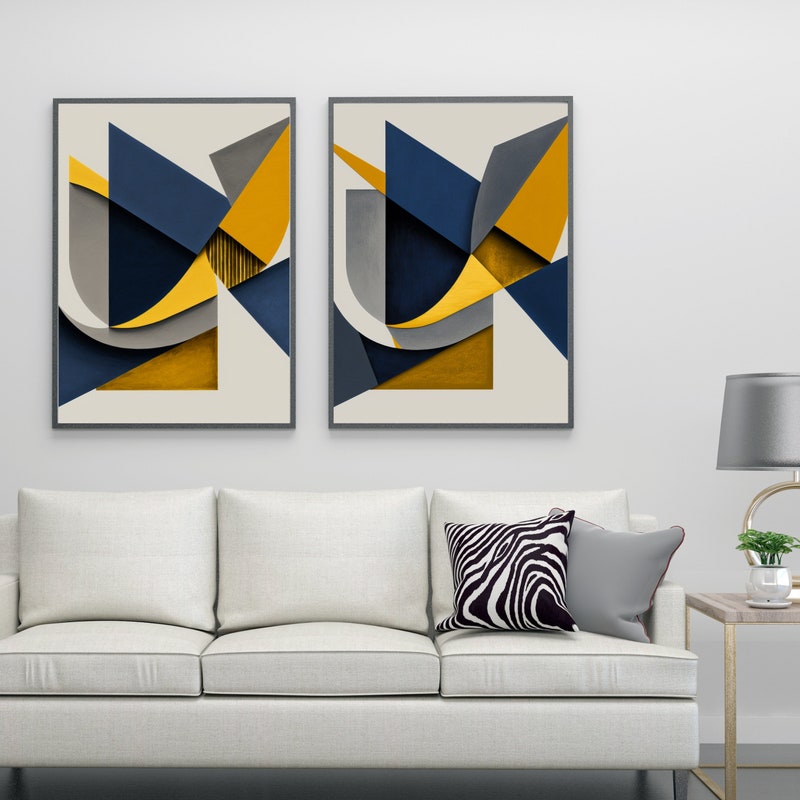 Modern Indigo - Etsy