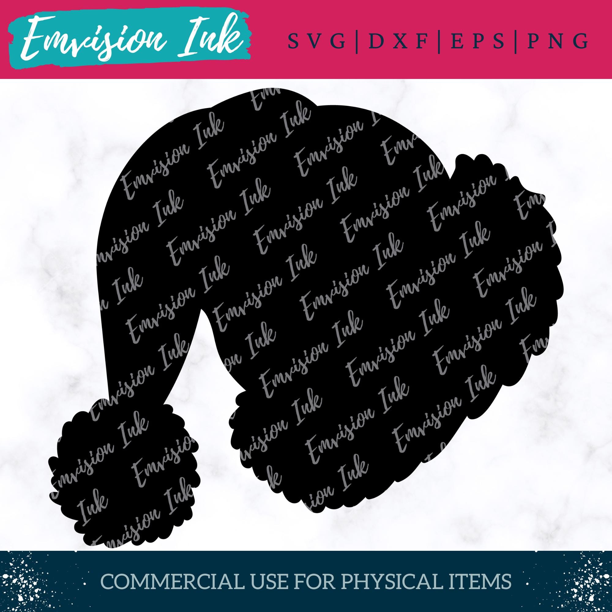 Santa Hat SVG | Buffalo Santa Hat SVG | Buffalo SVG | Bills Cut File ...