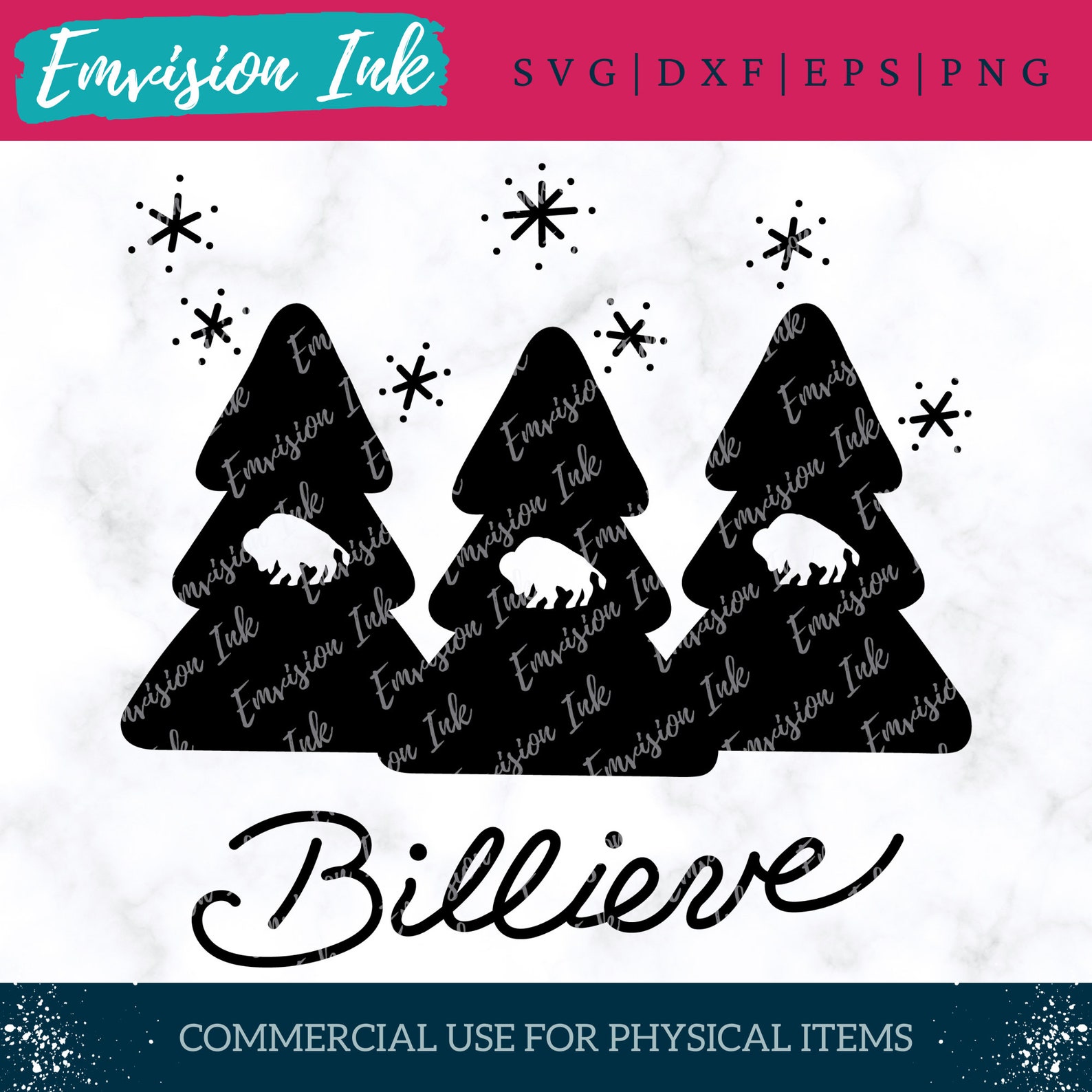 Billieve SVG | Buffalo SVG | Bills SVG | Bills Christmas Cut File ...
