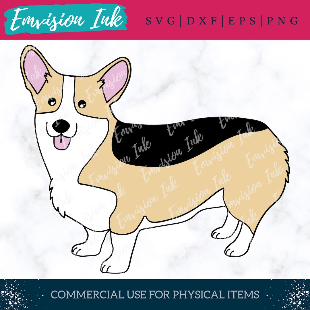 Corgi SVG | Corgi Dog SVG | Dog SVG | Corgi Cut File | Dog Cut File ...