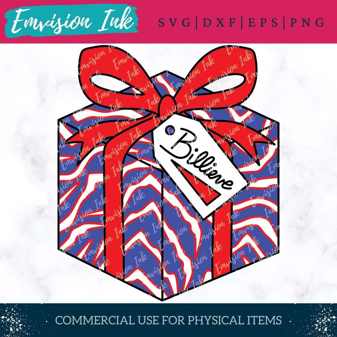 Buffalo Billieve Present SVG | Buffalo SVG | Christmas Bills SVG ...