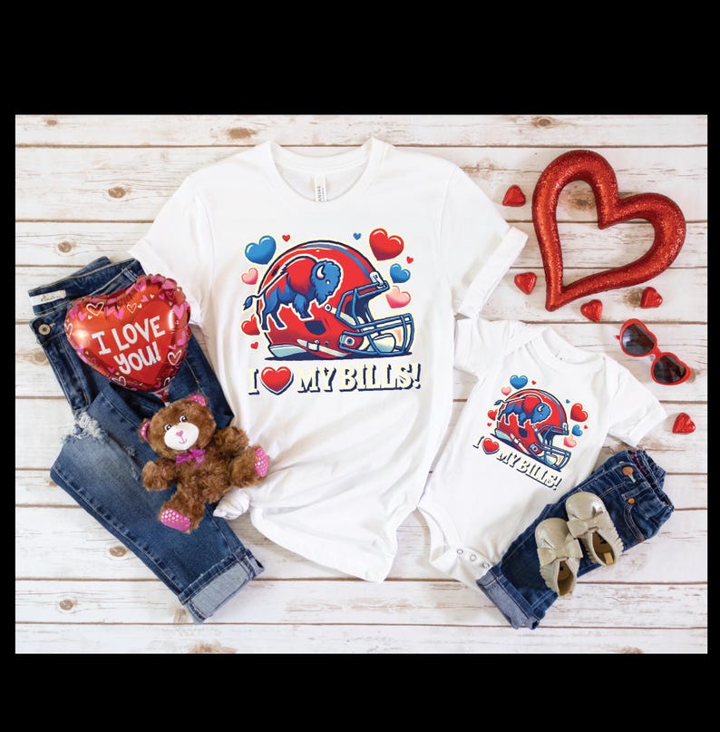 Buffalo Valentine's Day PNG | Bills Valentine's Day | Bills Sublimation ...