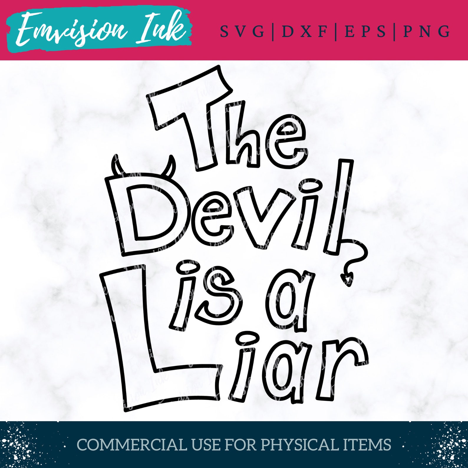 The Devil is a Liar SVG | the Devil is a Liar | Christian SVG | the ...