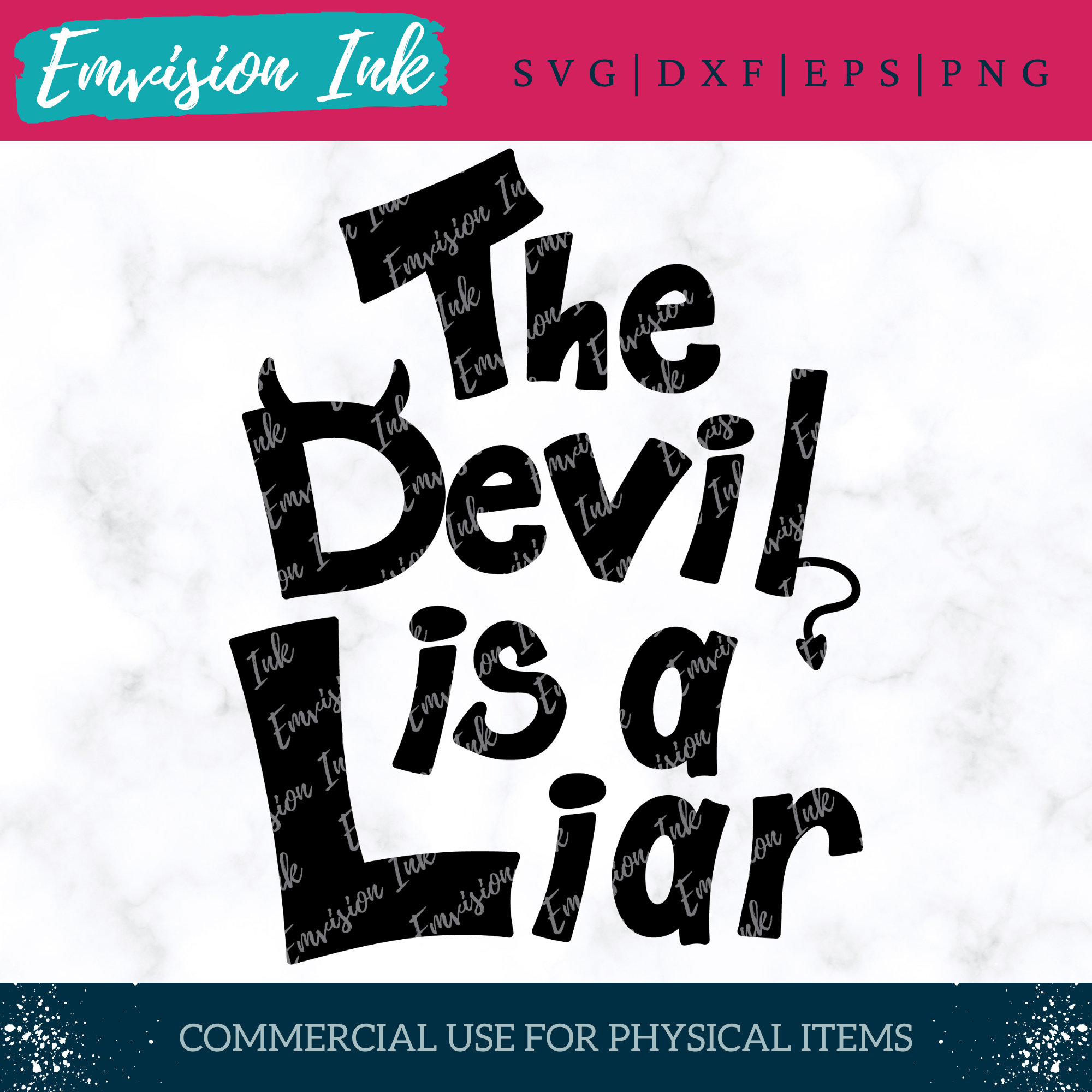 The Devil is a Liar SVG | the Devil is a Liar | Christian SVG | the ...
