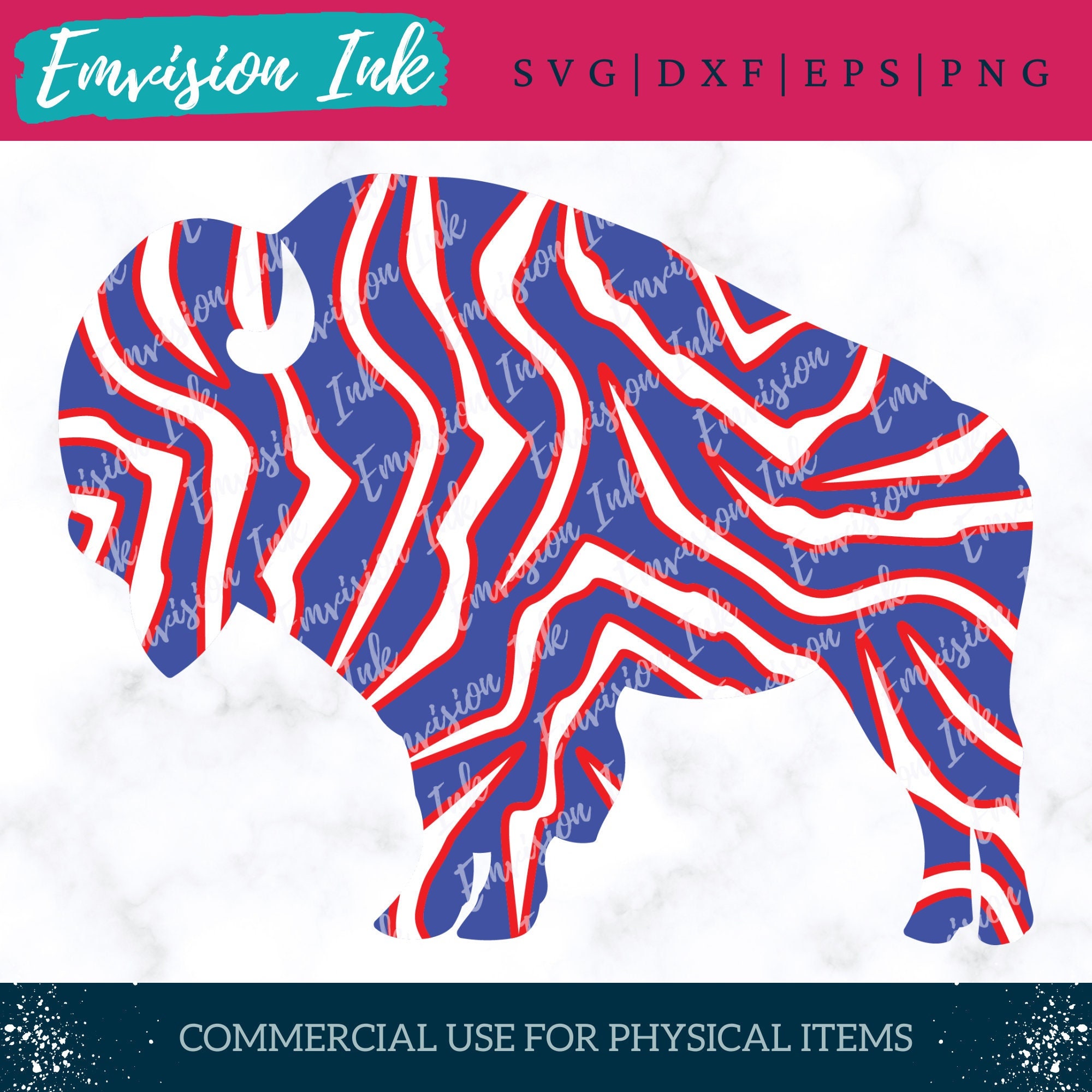 Buffalo SVG | Bison SVG | Buffalo DXF | Buffalo Clip Art | Buffalo Cut ...