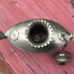 Metal Oil Lamp - Etsy