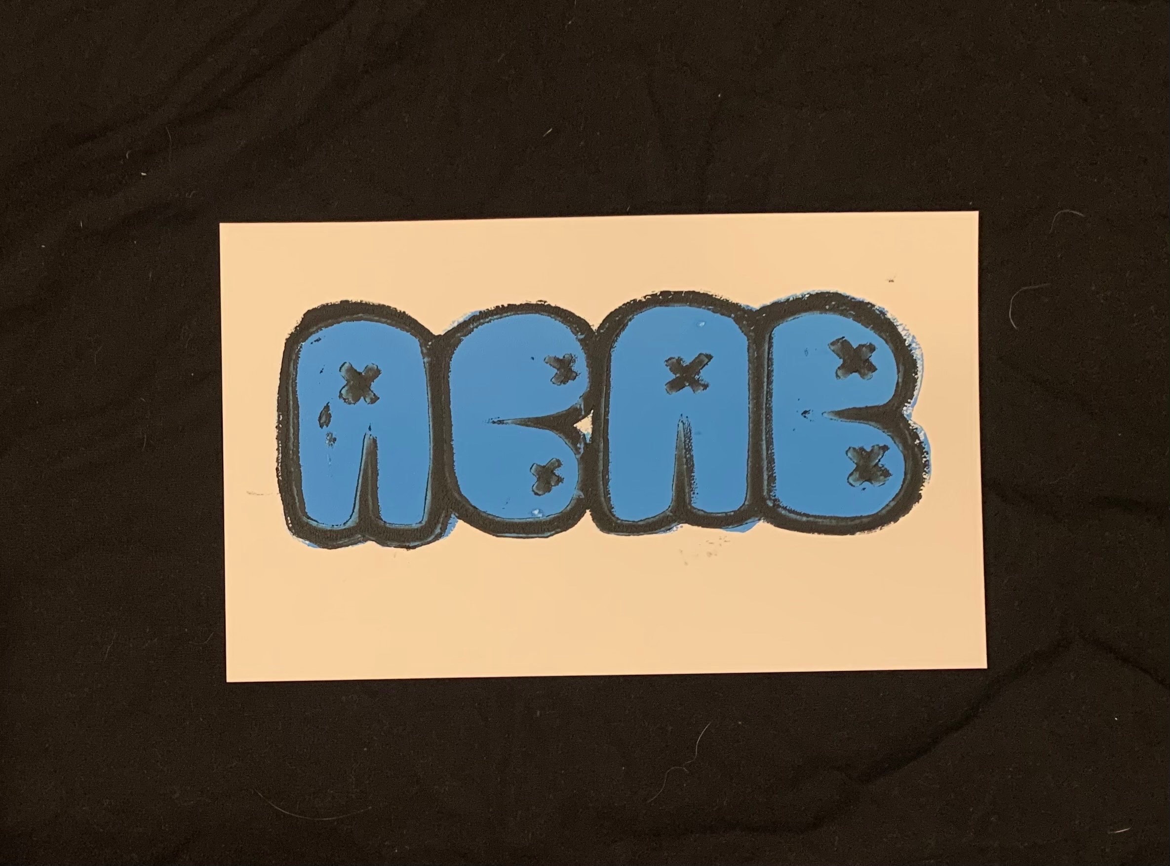 PRINT ACAB Print Graffiti Style Linocut Print Anarchy Print ACAB Punk ...