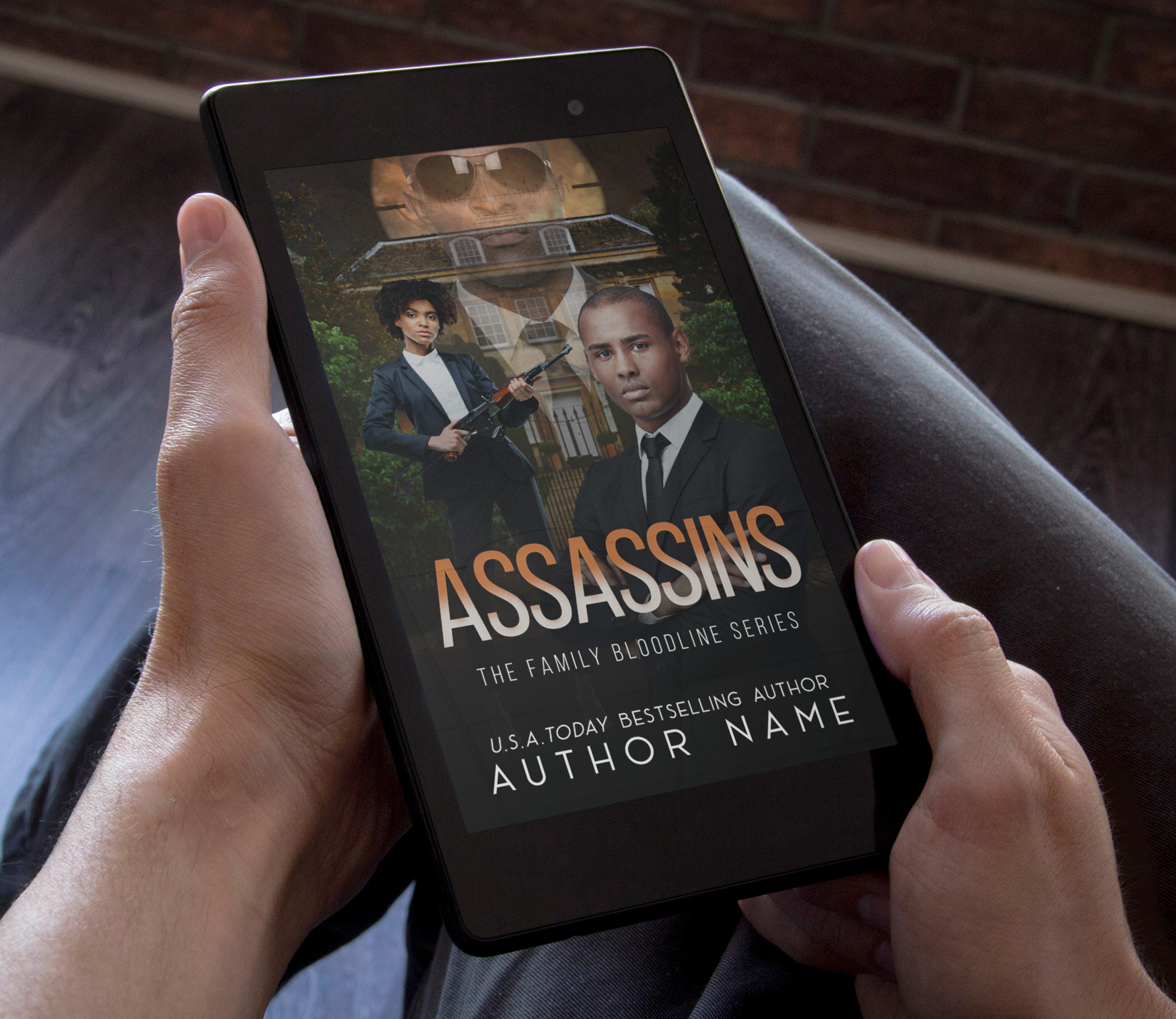 African American Premade Book Cover for Suspense Thriller - Etsy