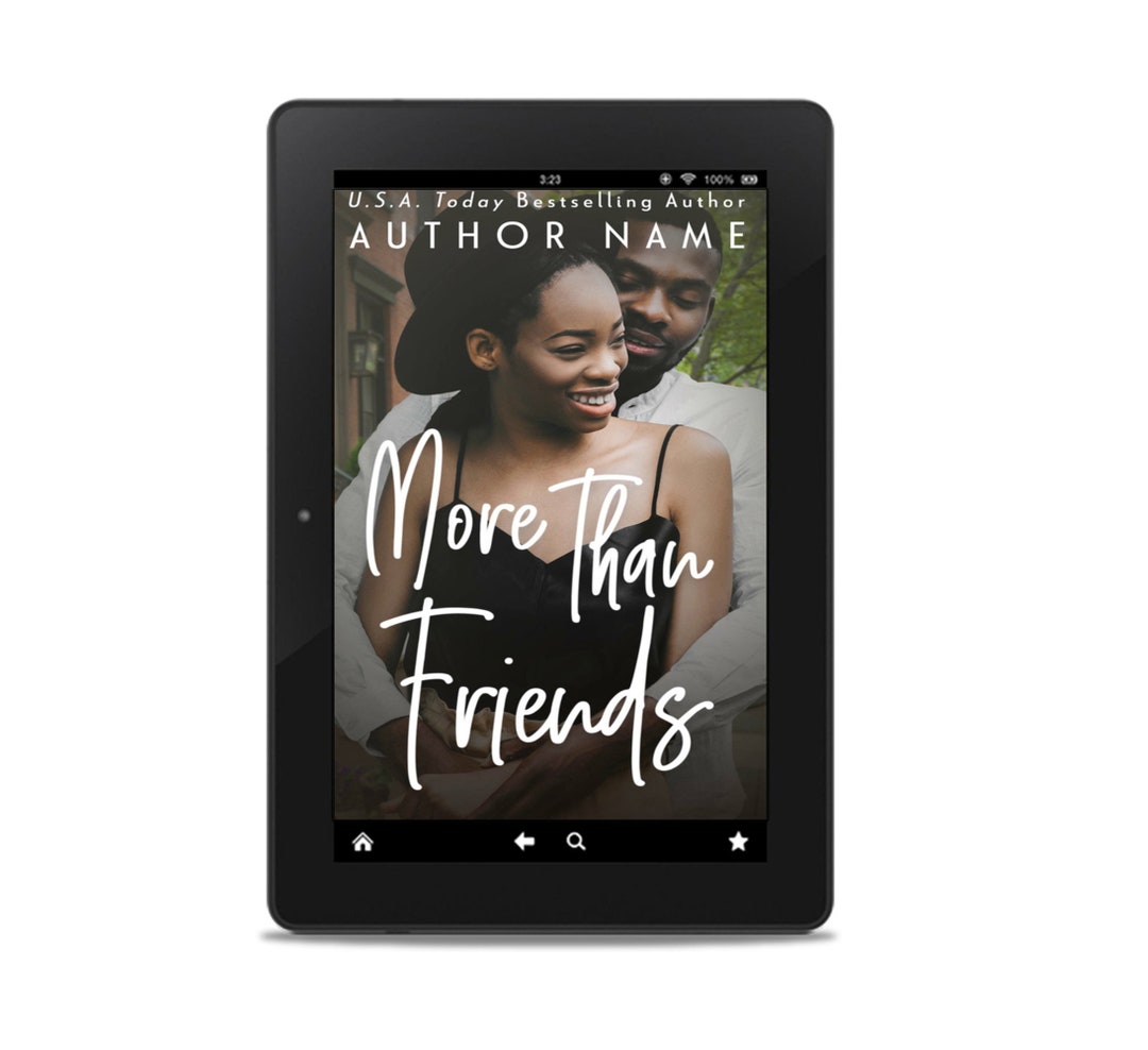 Premade Book Cover for African American Romance or Love Story, Indie ...