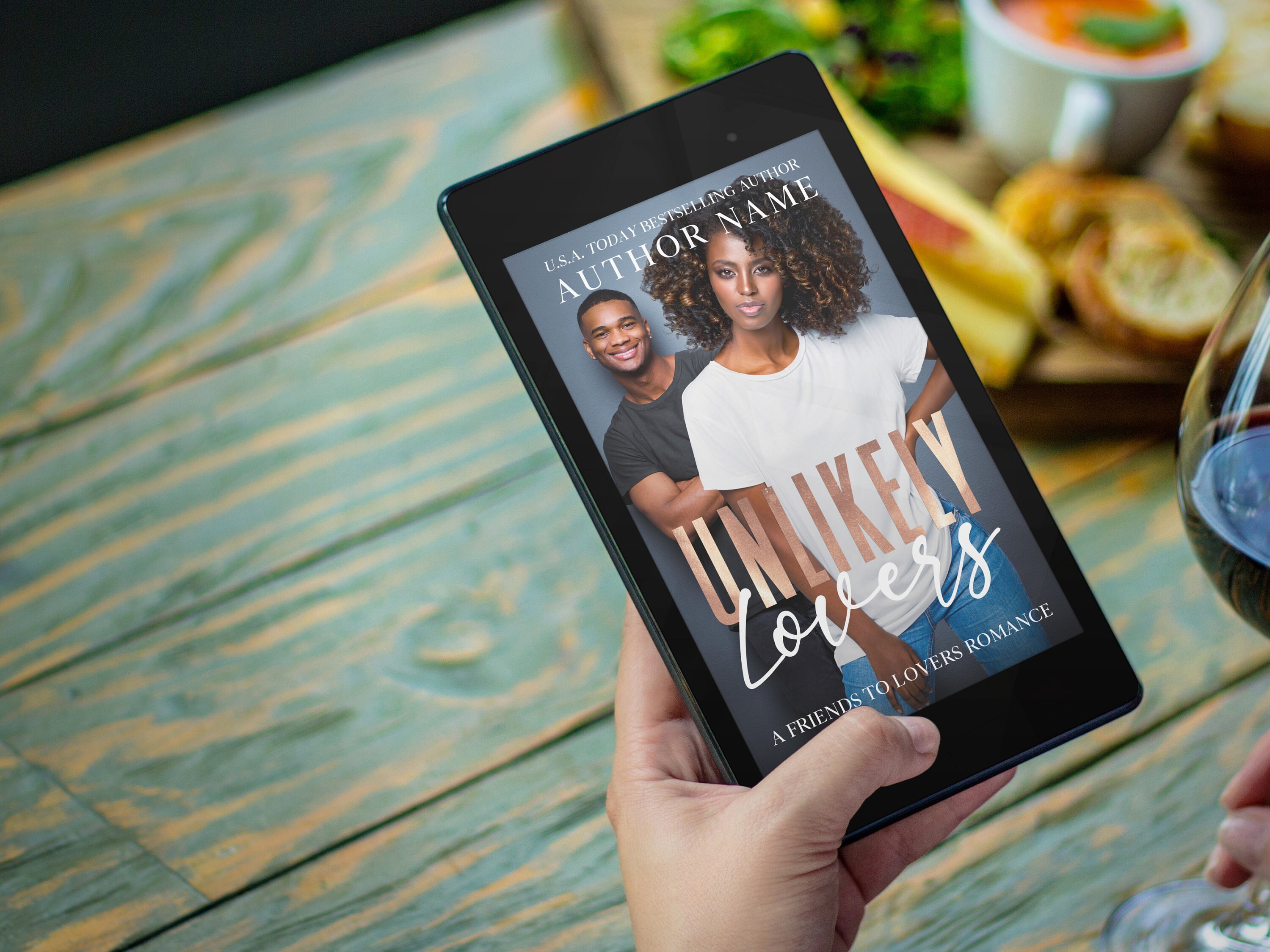 African American Romance Premade Book Cover for Your Indie Novel or ...