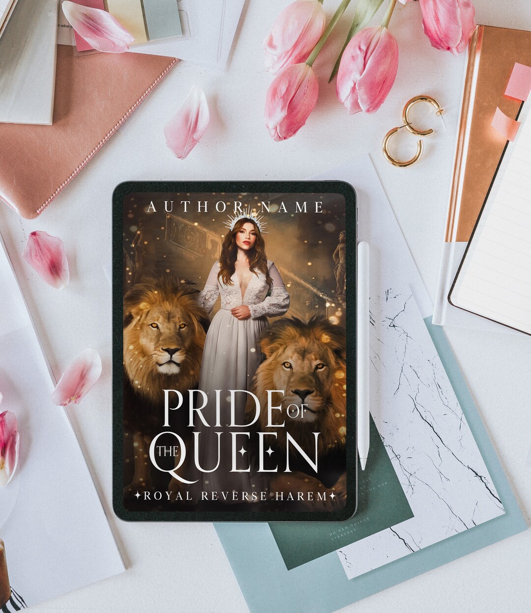 Paranormal Shifter Fantasy Premade Book Cover, Reverse Harem Romance ...