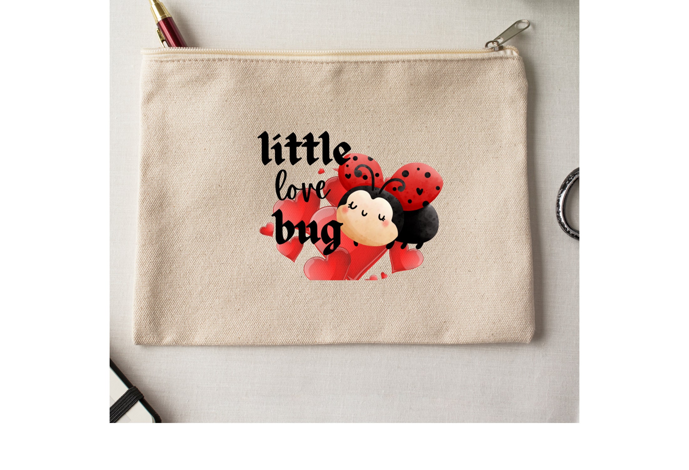 Little Love Bug Svg-adorable Ladybug Design Digital Download - Etsy