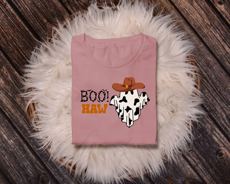 Boo Haw Png Boo Haw Svg Halloween Svg Cowboy Ghost Svg - Etsy
