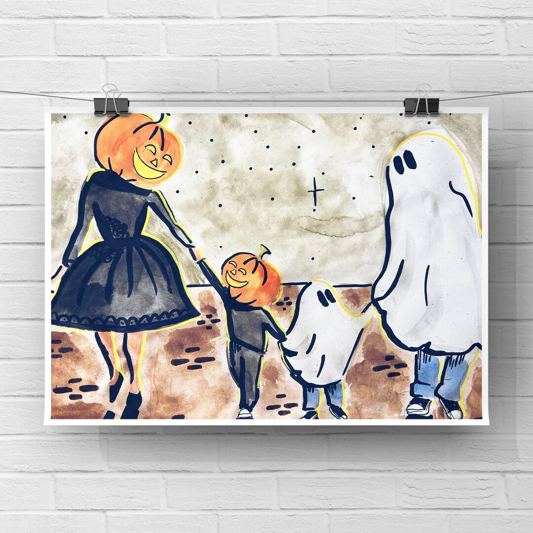 Trick or Treat Digital Download Print - Etsy
