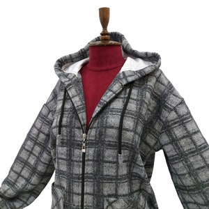 Hooded Fall Coat Sewing Pattern, Oversize Coat Pattern, With Video ...